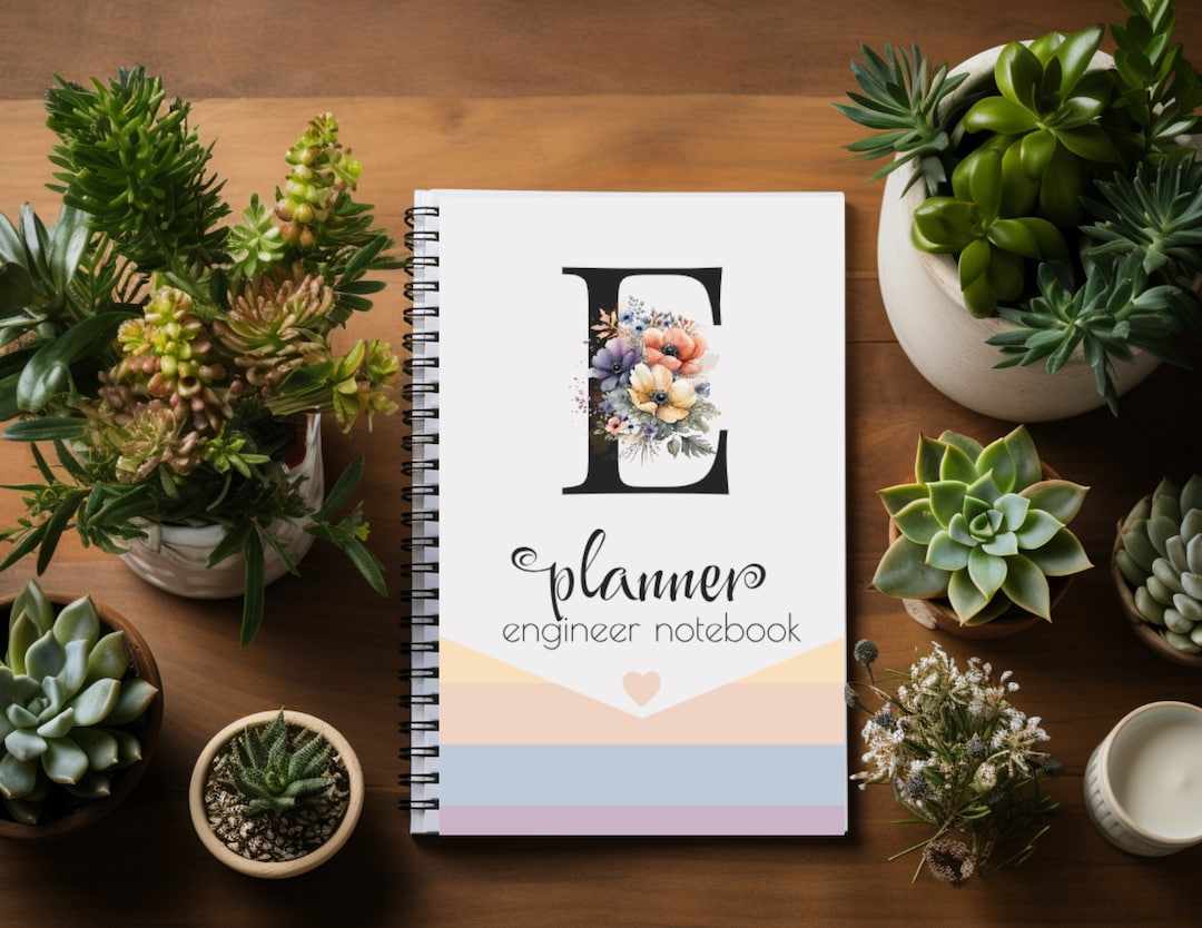 Motivation Journal| Engineer Notebook | Personalized Journal| Custom ...