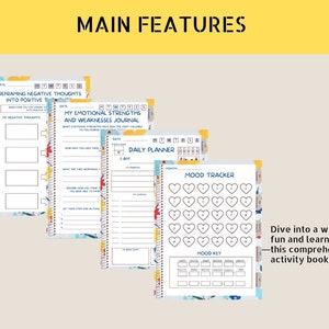 ADHD Self-care Digital Planner| Printable| Note-taking| Anxiety ...