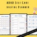 ADHD Self-care Digital Planner Printable Note-taking Anxiety Management ...