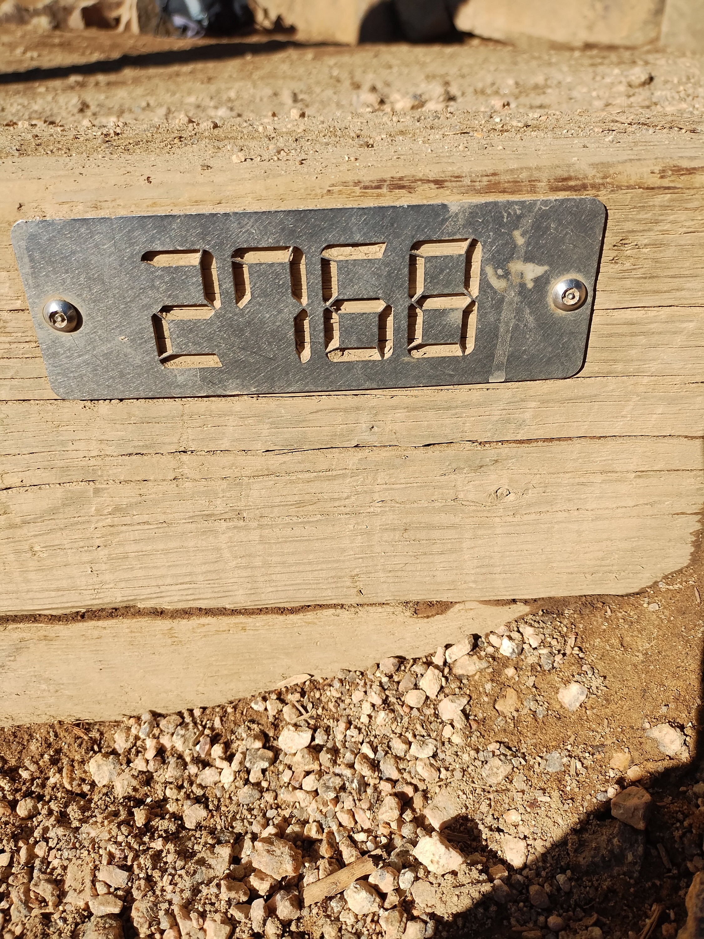 Manitou Incline 2768 Step Marker Necklace 17" Gold Plated - Etsy