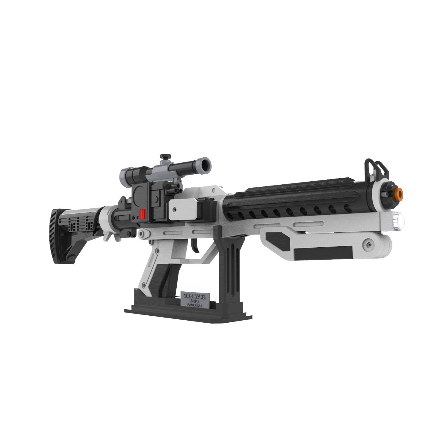 F-11D Blaster Cannon Printable 3d Model STL CAD Bundle - Etsy