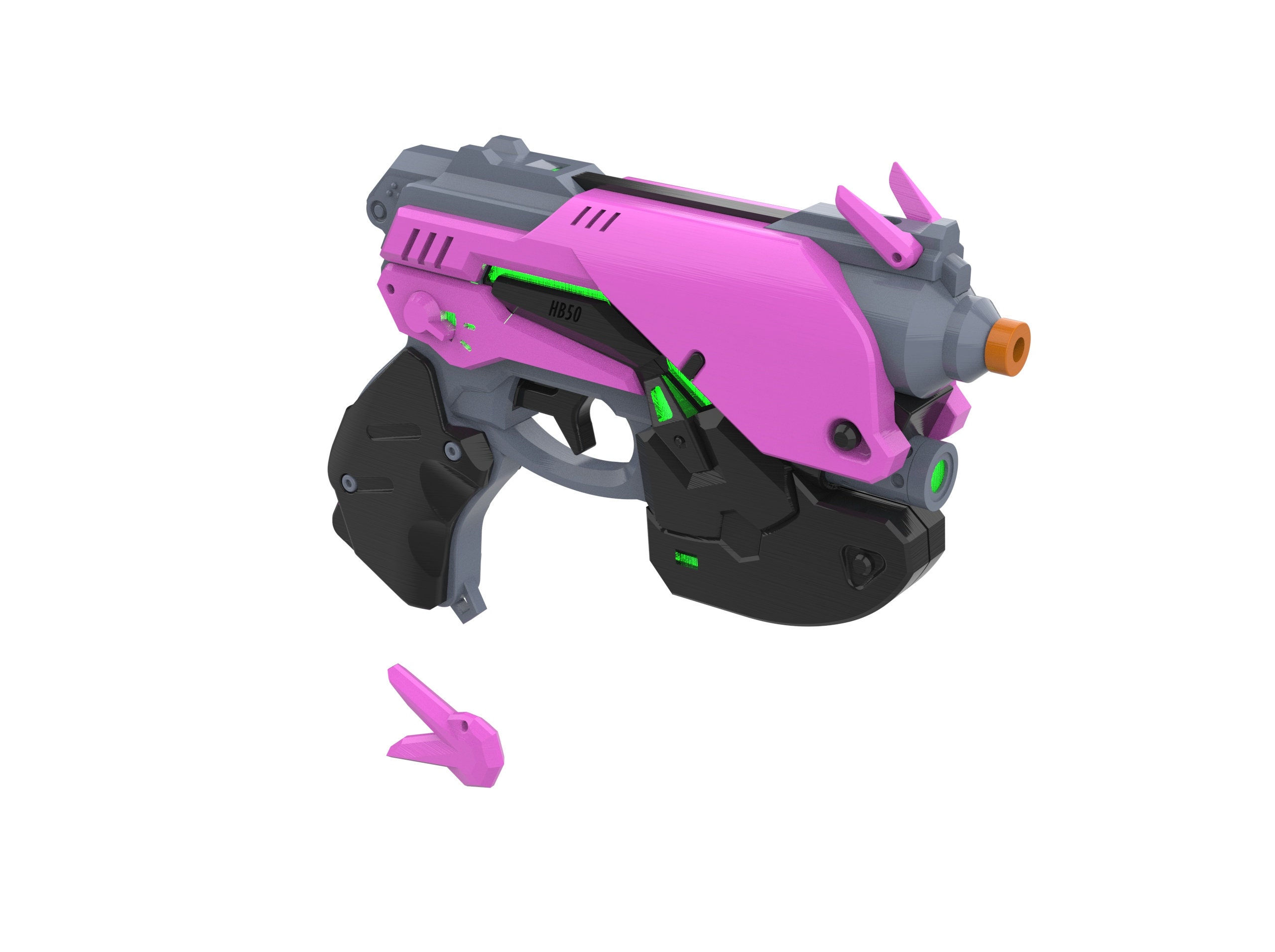 Dva Blaster Original Skin Printable 3d Model STL CAD Bundle Personal ...