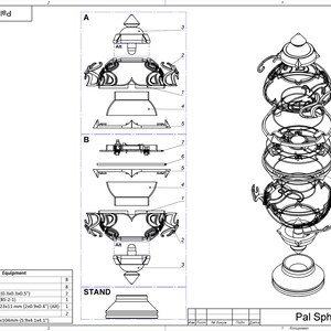 Pal Sphere - Printable 3d Model - STL + CAD Bundle - Commercial Use - Etsy
