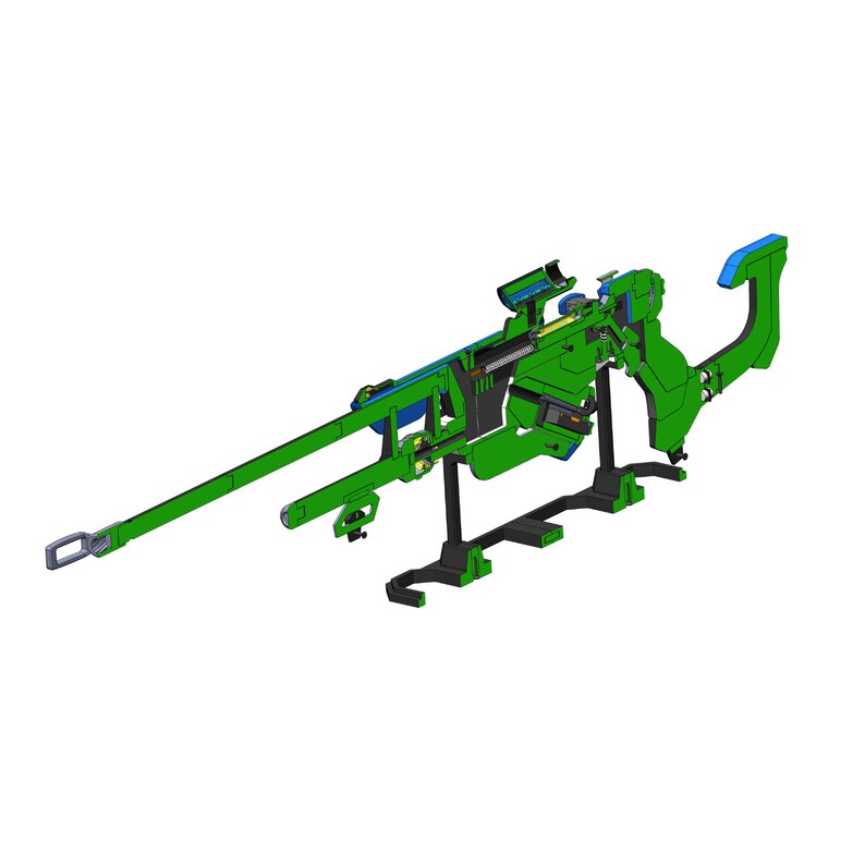 Ana Sniper Cannon Printable 3d Model STL CAD Bundle 3 - Etsy