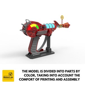 Ray Blaster Modelo 3D imprimible Archivos STL - Etsy México