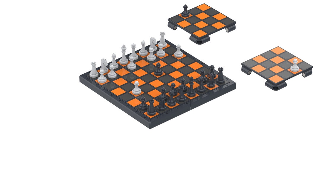 Chess Board - Cube - Printable 3d Model - STL Files - Type 1 - Etsy UK