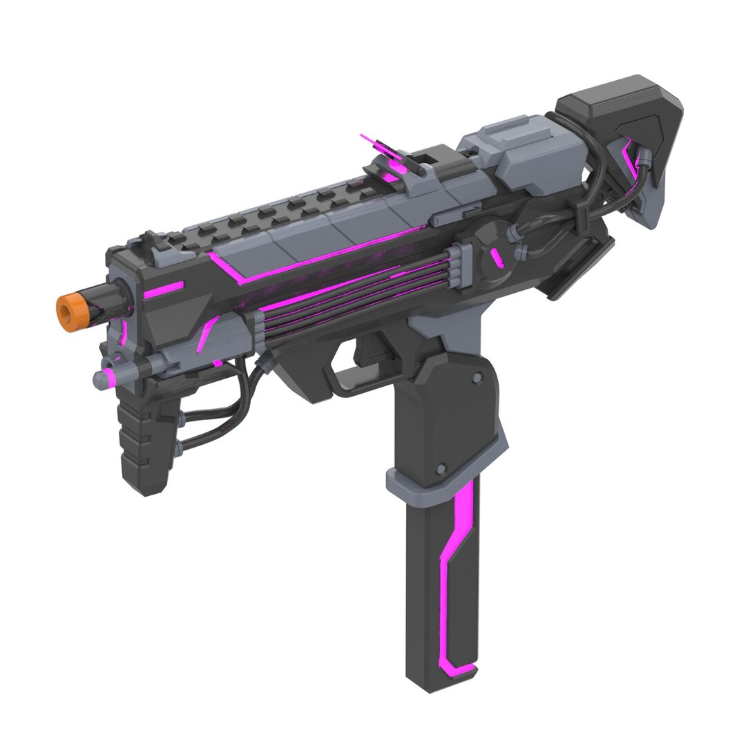 Sombra Blaster Augmented Skin - Printable 3d Model - STL Files - Etsy