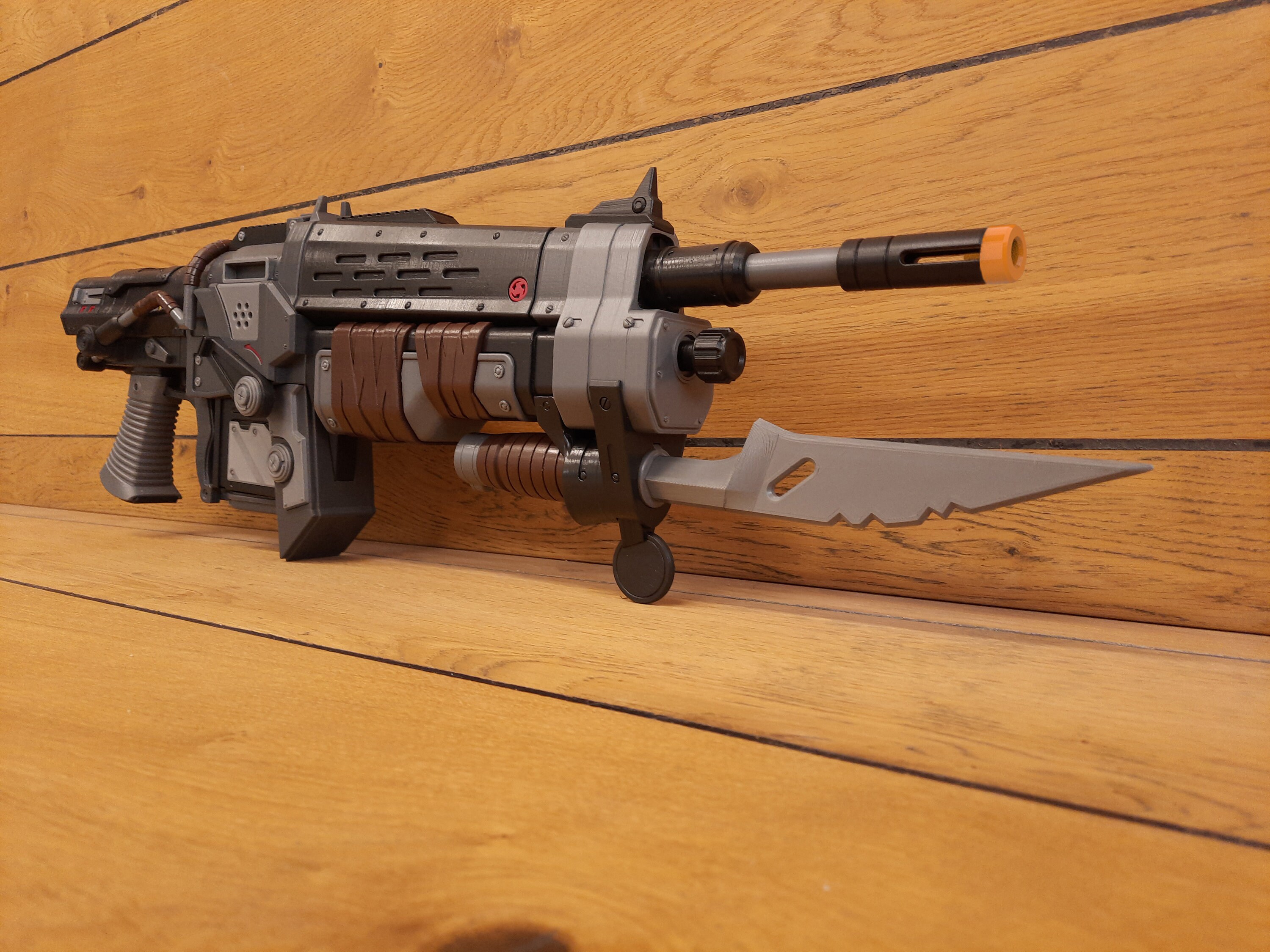 Retro Lancer Gears of War Printable 3d Model Commercial for Workshops ...