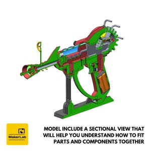 Ray Blaster Modelo 3D imprimible Archivos STL - Etsy México