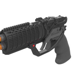 Agent K's Blaster - Printable 3d Model - Commercial for Workshops and ...