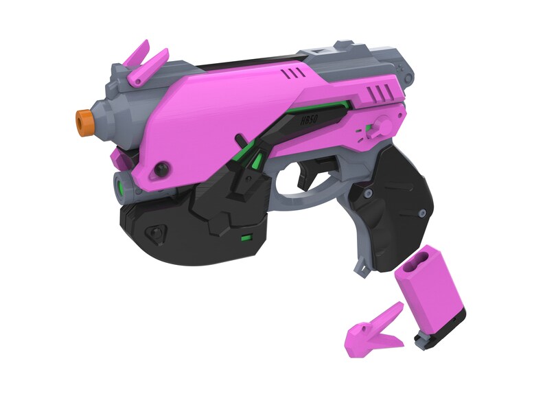 Dva Blaster Original Skin Printable 3d Model STL CAD Bundle Personal ...
