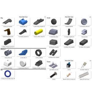 Ana Dart Blaster Printable 3d Model STL Files - Etsy