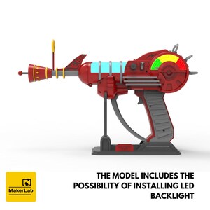 Ray Blaster Modelo 3D imprimible Archivos STL - Etsy México