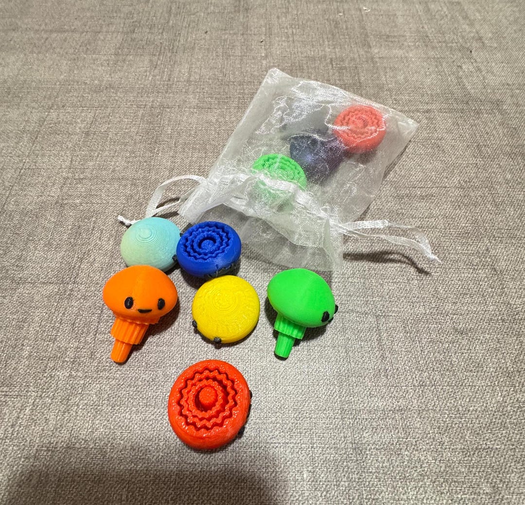 Bag O' Jellyfish | 10-pack 3d Printed Wiggling Animals - Etsy