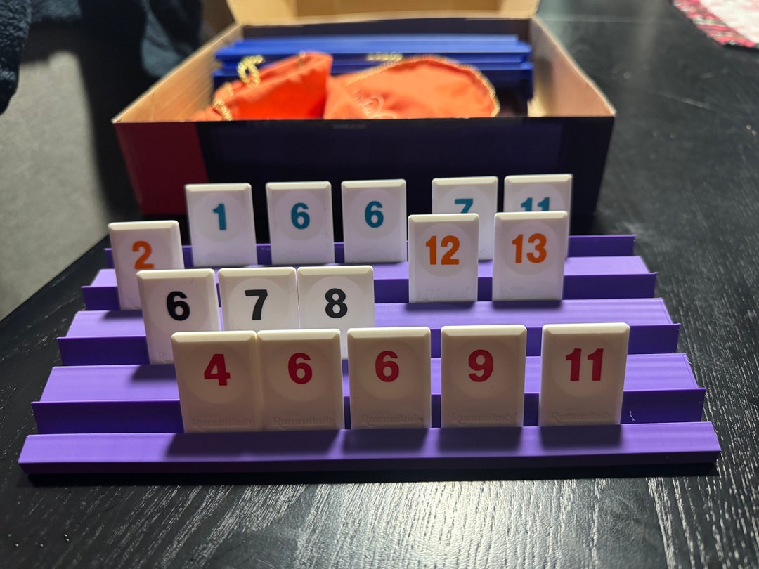 4-tier Rummikub Tile Holder - Etsy