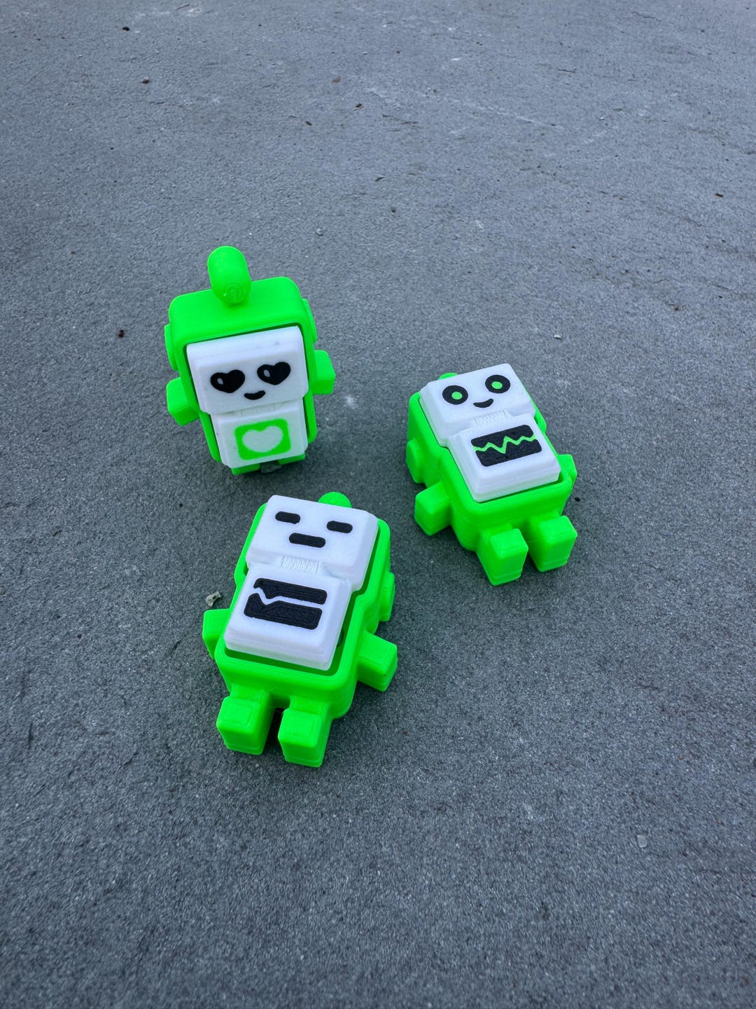 Robot Fidget Clicker Toy Set: 3D Printed Mechanical Switch Desk Toy - Etsy