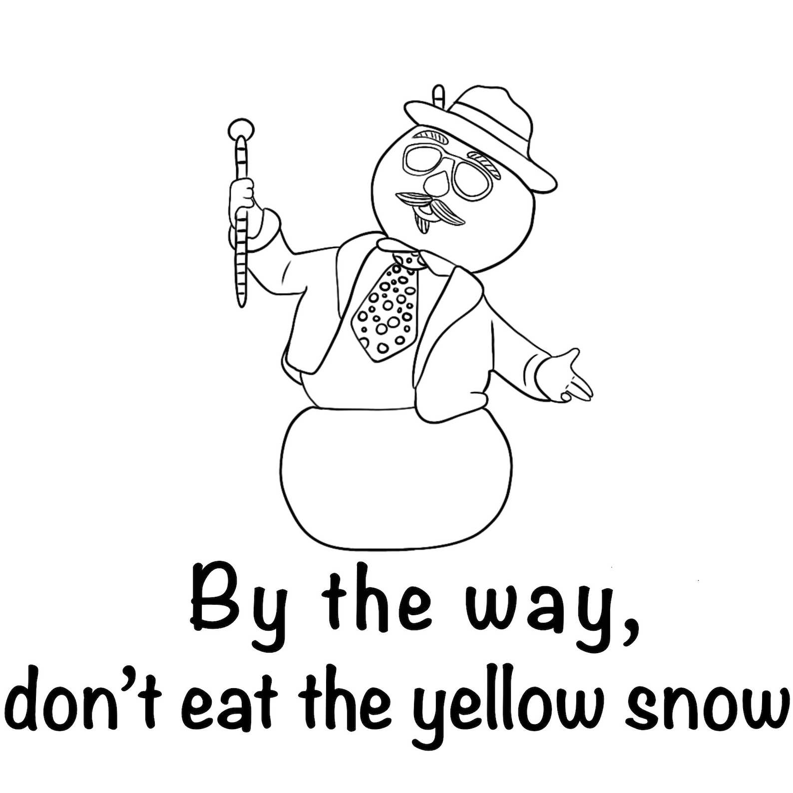 Leon the Snowman Downloadable Embroidery Design - Etsy