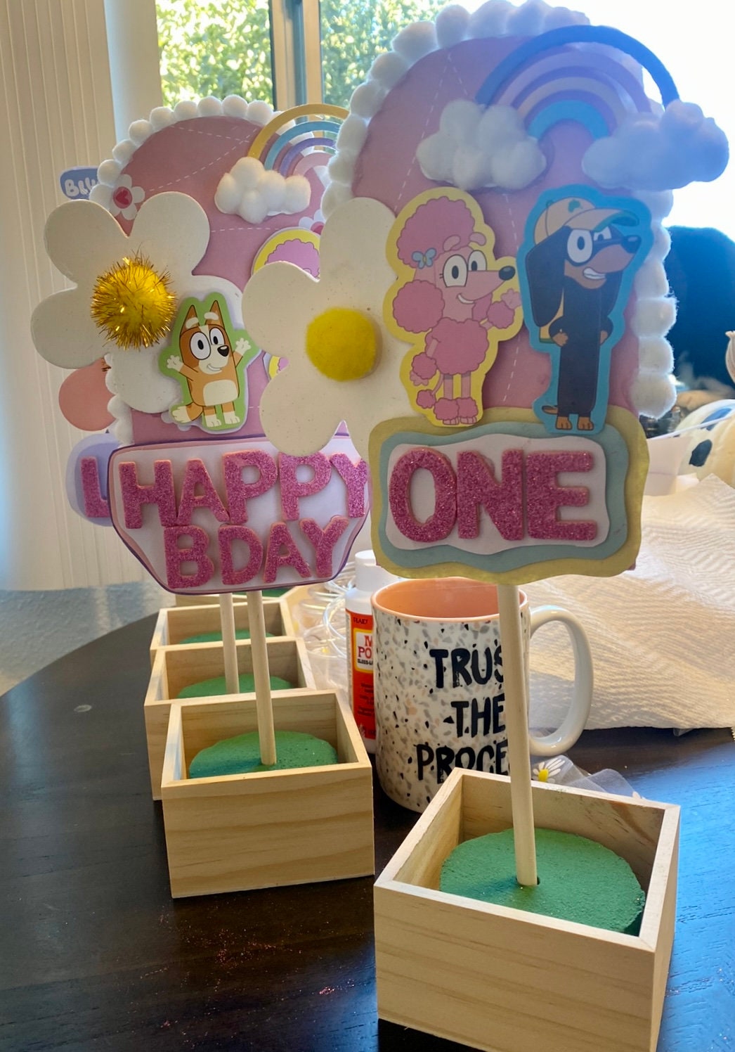 Bluey Custom Character Centerpiece - Etsy