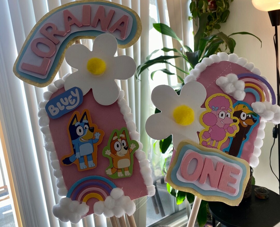 Bluey Custom Character Centerpiece - Etsy