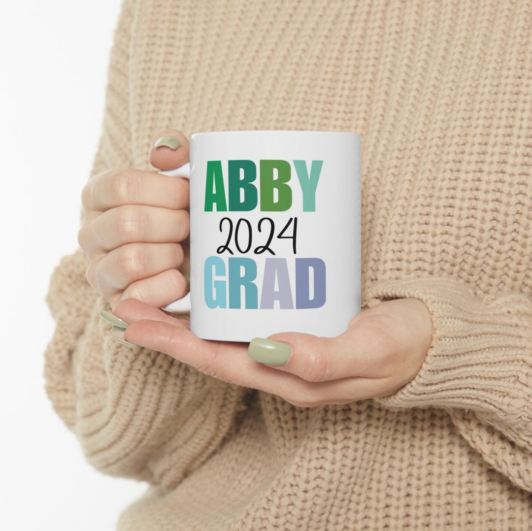 Custom Graduation Mug Customized 2024 Graduation Mug Custom School ...