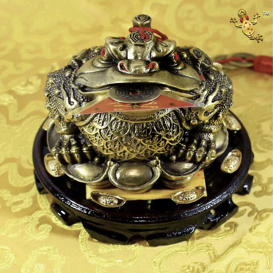 Money Frog With Money Coin Belly-attract Abundance & Wealth, High ...