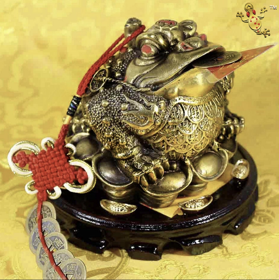 Money Frog With Money Coin Belly-attract Abundance & Wealth, High ...