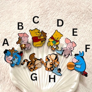 Cute Winnie the Pooh Enamel Pin, Pooh Pin Collection, Teddy Bear Lover ...