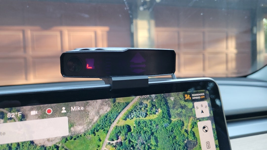 Valentine1 V2 Radar Detector Mount for Tesla Model 3 Y – Removable ...