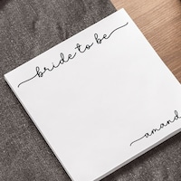 Writing Pad, Gift for Her, I Do, Bride to Be Post-it, Engagement Gift ...