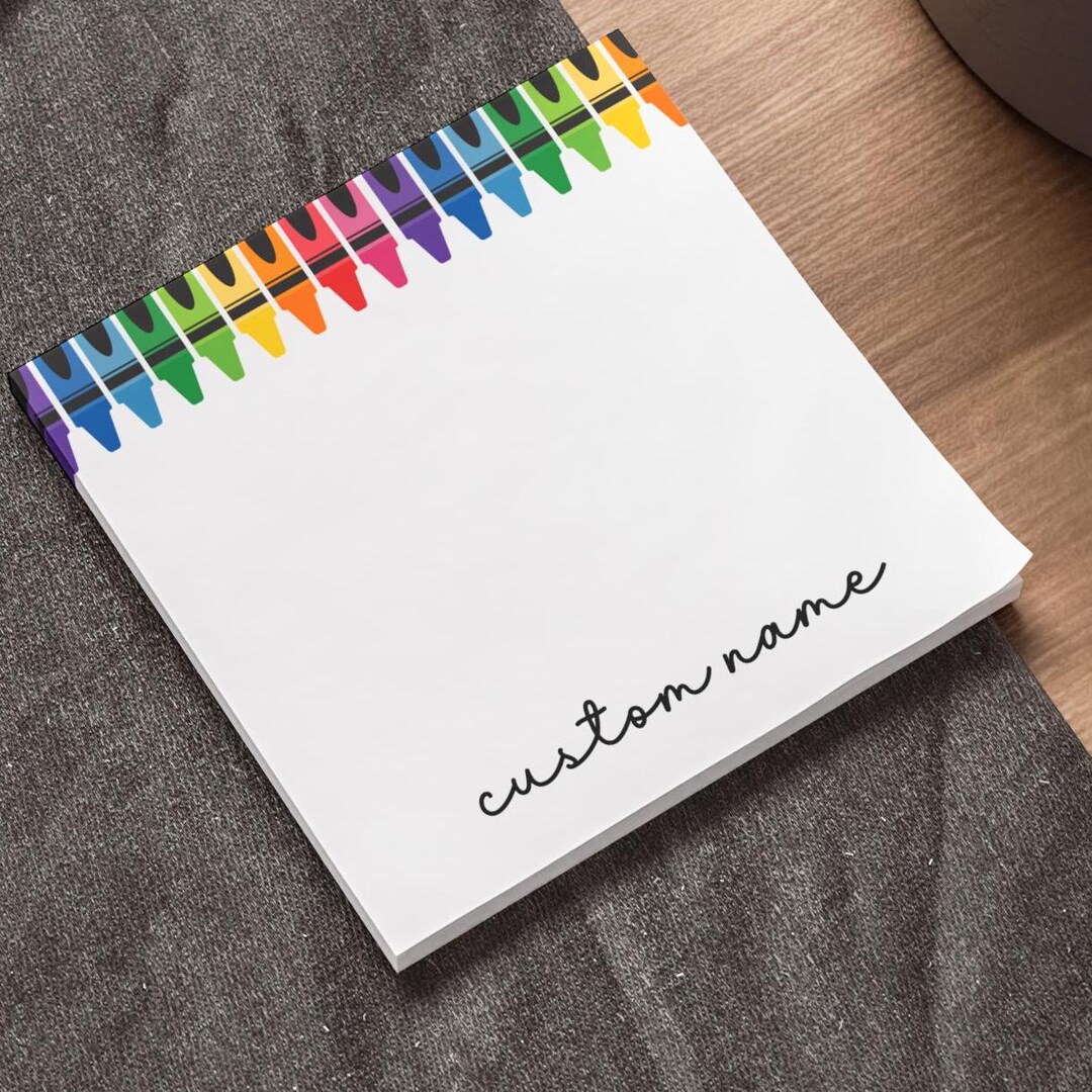 Personalized Custom Name Sticky Notes Post-it® Note Pads | Custom Name ...