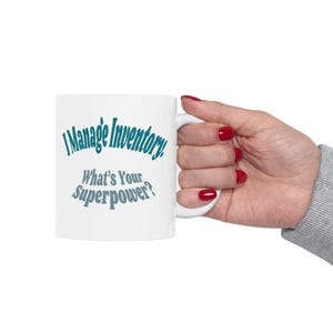 Inventory Management Mug, Inventory Manager or Supply Chain Manager Mug ...