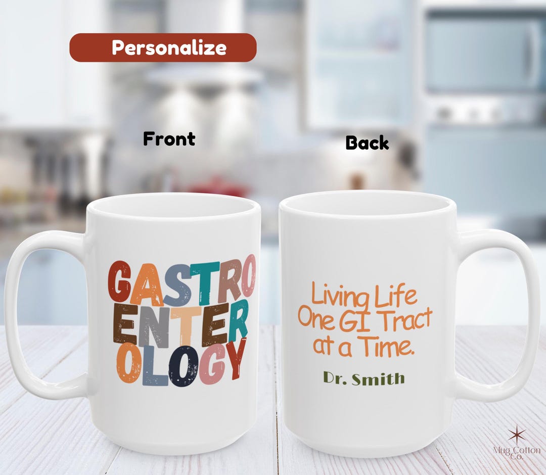 GI Nurse Mug GI Doctor Mug, Endoscopy Nurse, Medical Assistant, Doctor ...