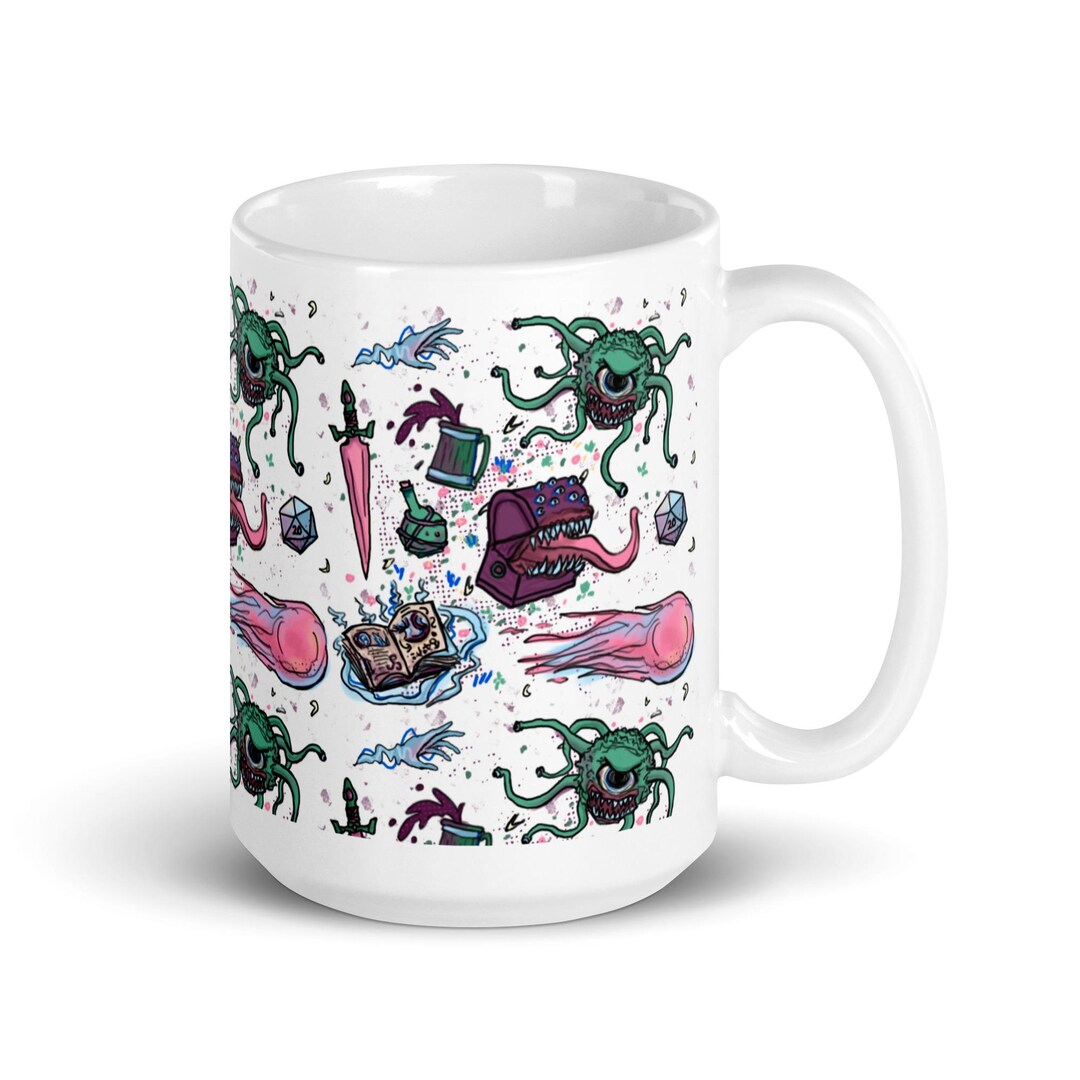 Tavern Brawler Dungeons & Dragons Coffee Mug - Etsy