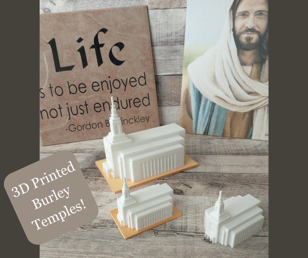 Burley Idaho Temple Replica, LDS Primary Birthdays, LDS Gifts Young ...