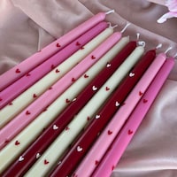 Stacked Hearts Candle - Etsy