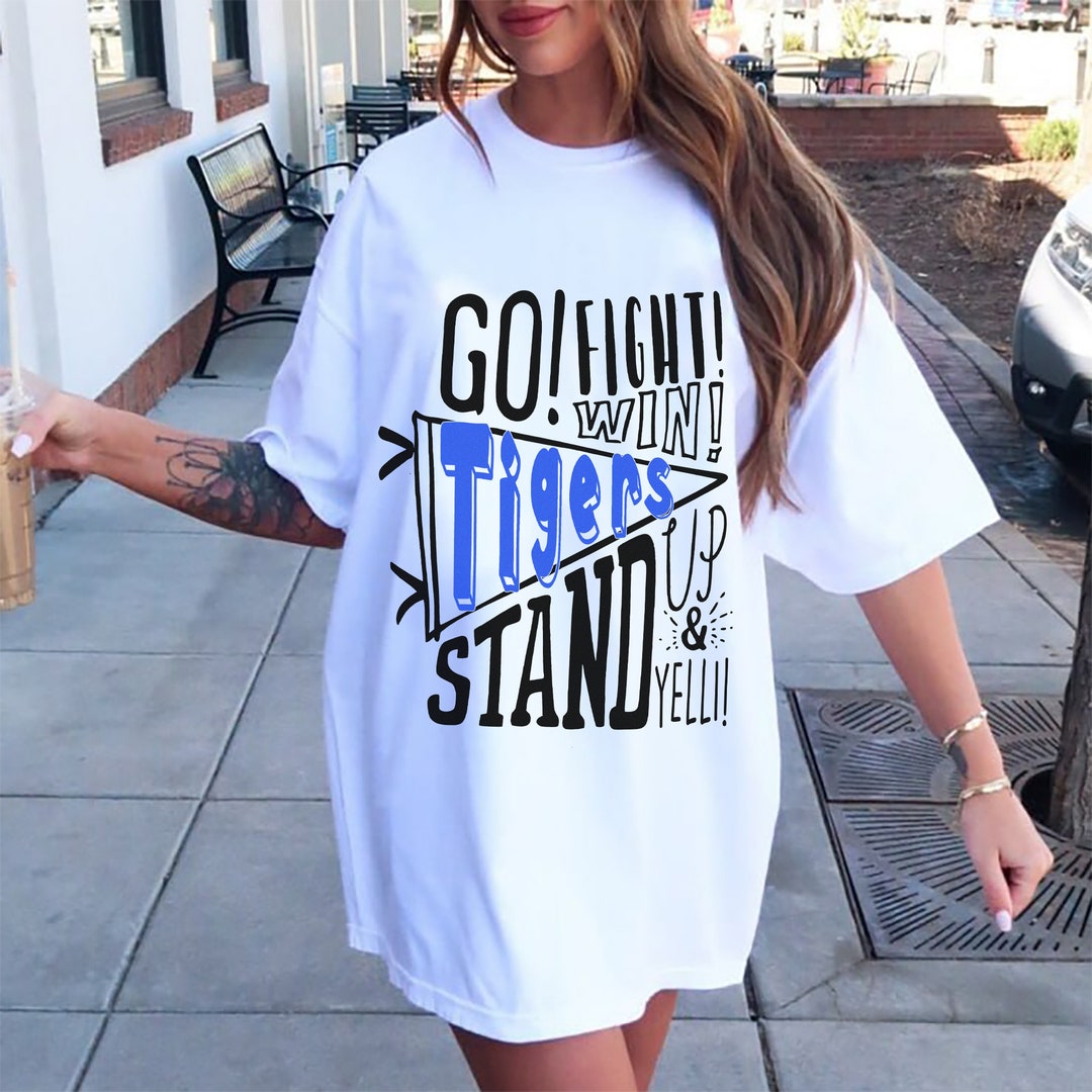 Go Fight Win Mascot Shirt, Favorite Team Shirt, Custom Mascot Shirts ...