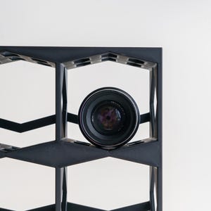 The 2x2 Camera Lens Shelf, Photography Organizer. Available in Small ...