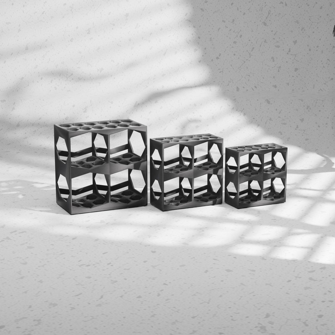 The 2x2 Camera Lens Shelf, Photography Organizer. Available in Small ...