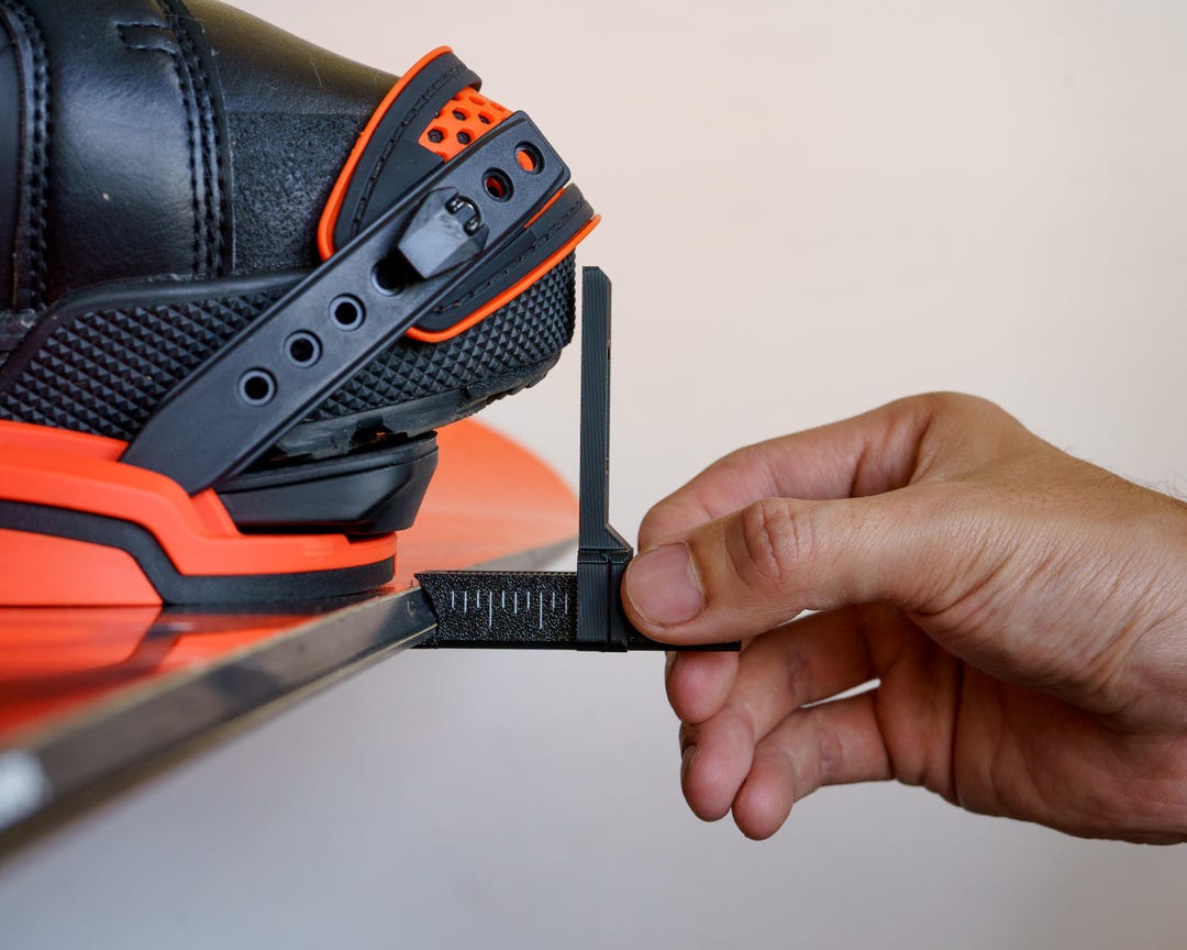 Snowboard Boot Overhang Measuring Tool, Center Your Boots on Your Board ...