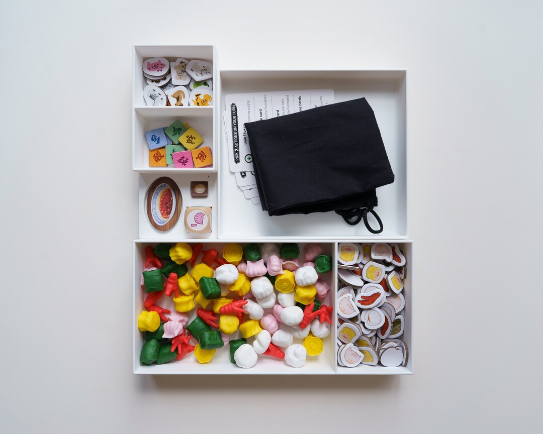 Steam up Organizer: Upgrade Your Board Game With This Insert to Keep ...