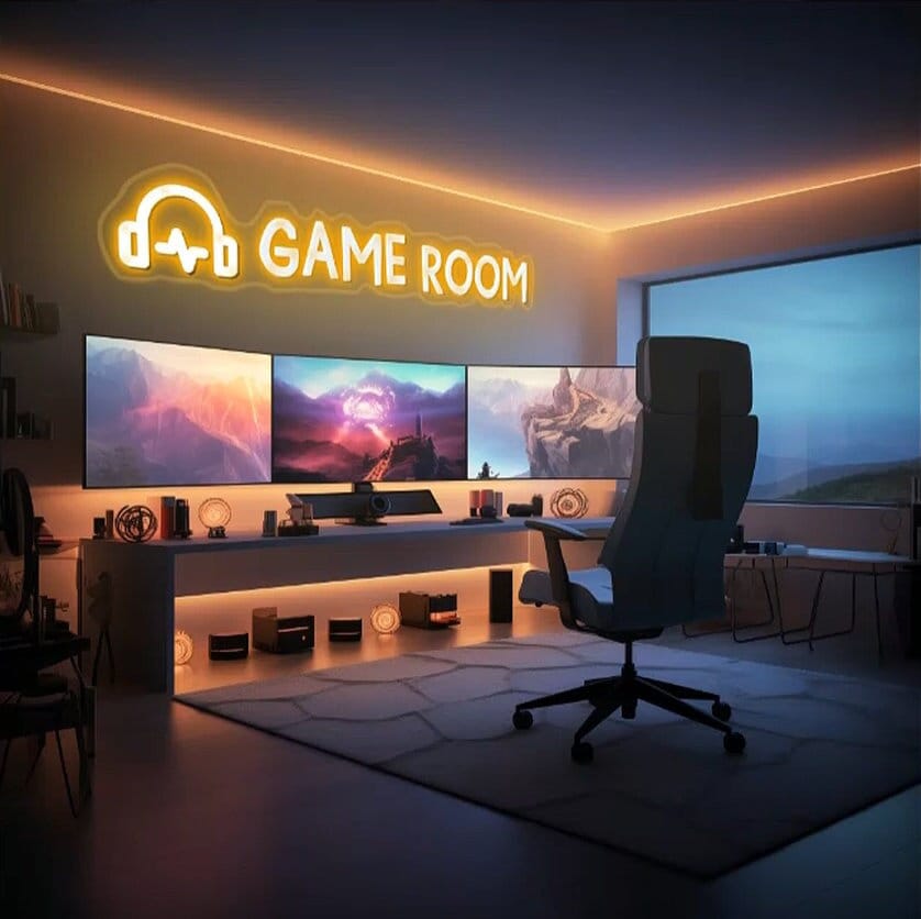 Custom Game Room Neon Sign, Personalize Gamer Neon, Gamer Tag Neon ...