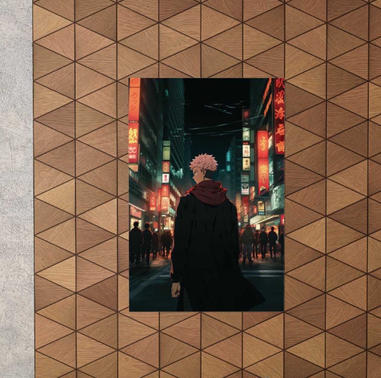 Yuji Itadori Poster Jujutsu Kaisen Anime Wall Art Gift for Anime Fans ...