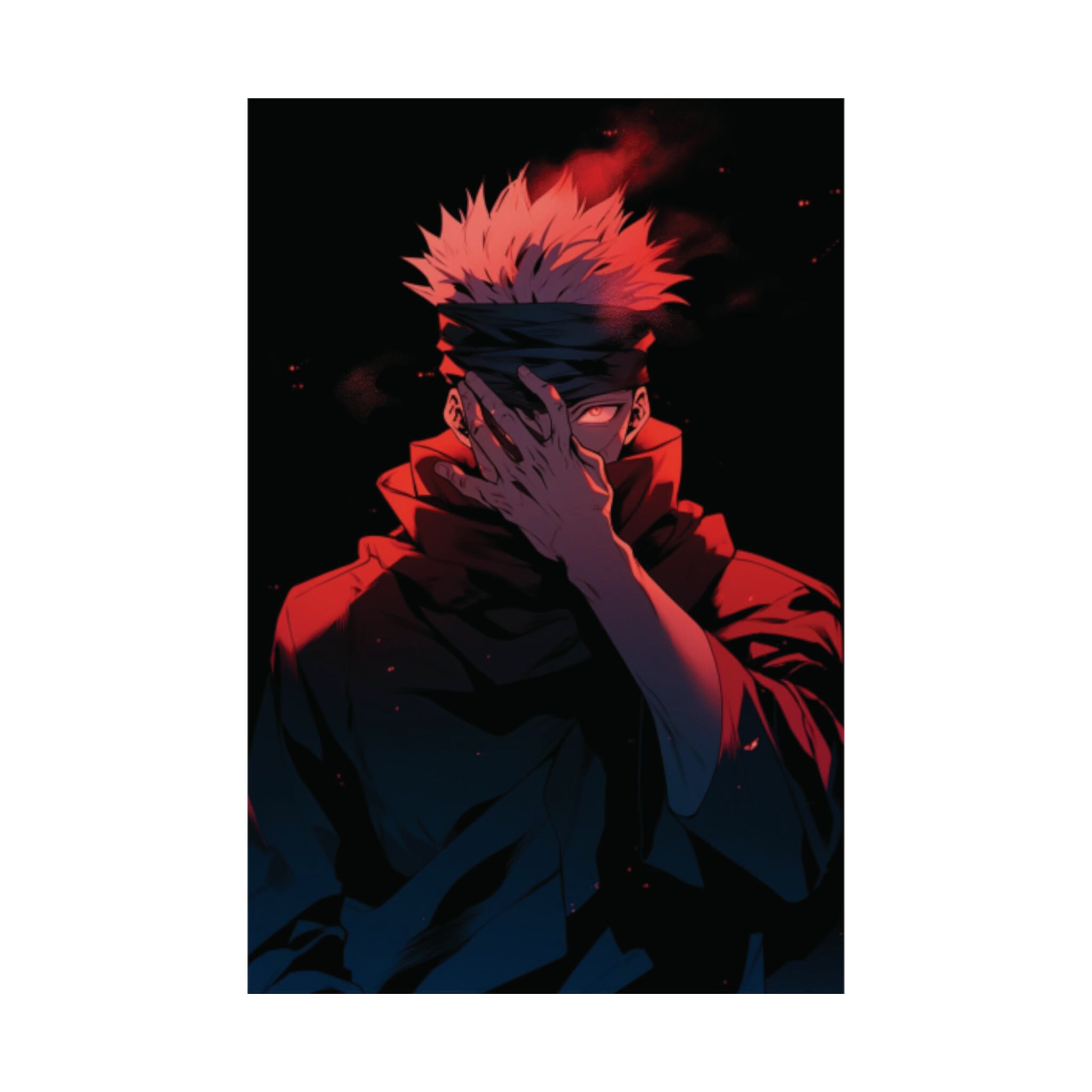 Gojo Satoru Poster Jujutsu Kaisen Anime Wall Art Gift for Anime Fans ...