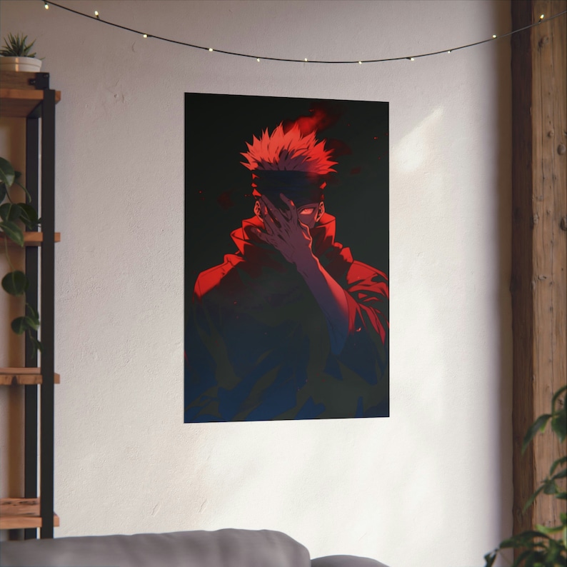 Gojo Satoru Poster Jujutsu Kaisen Anime Wall Art Gift for Anime Fans ...