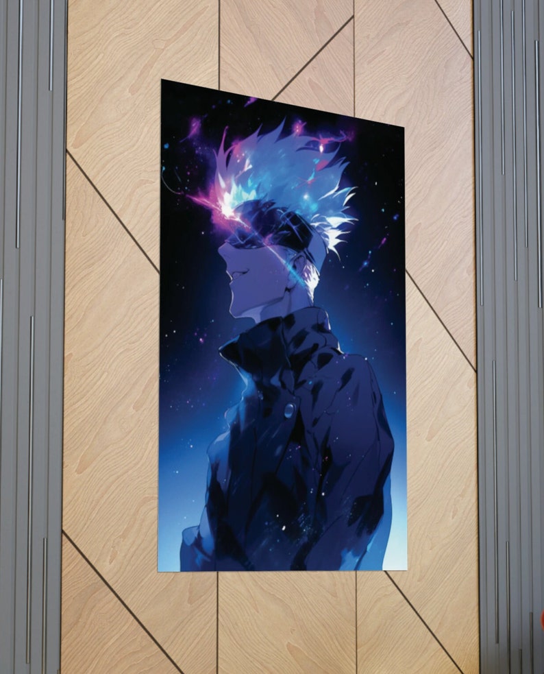 Satoru Gojo Poster Jujutsu Kaisen Anime Wall Art Gift for Anime Fans ...