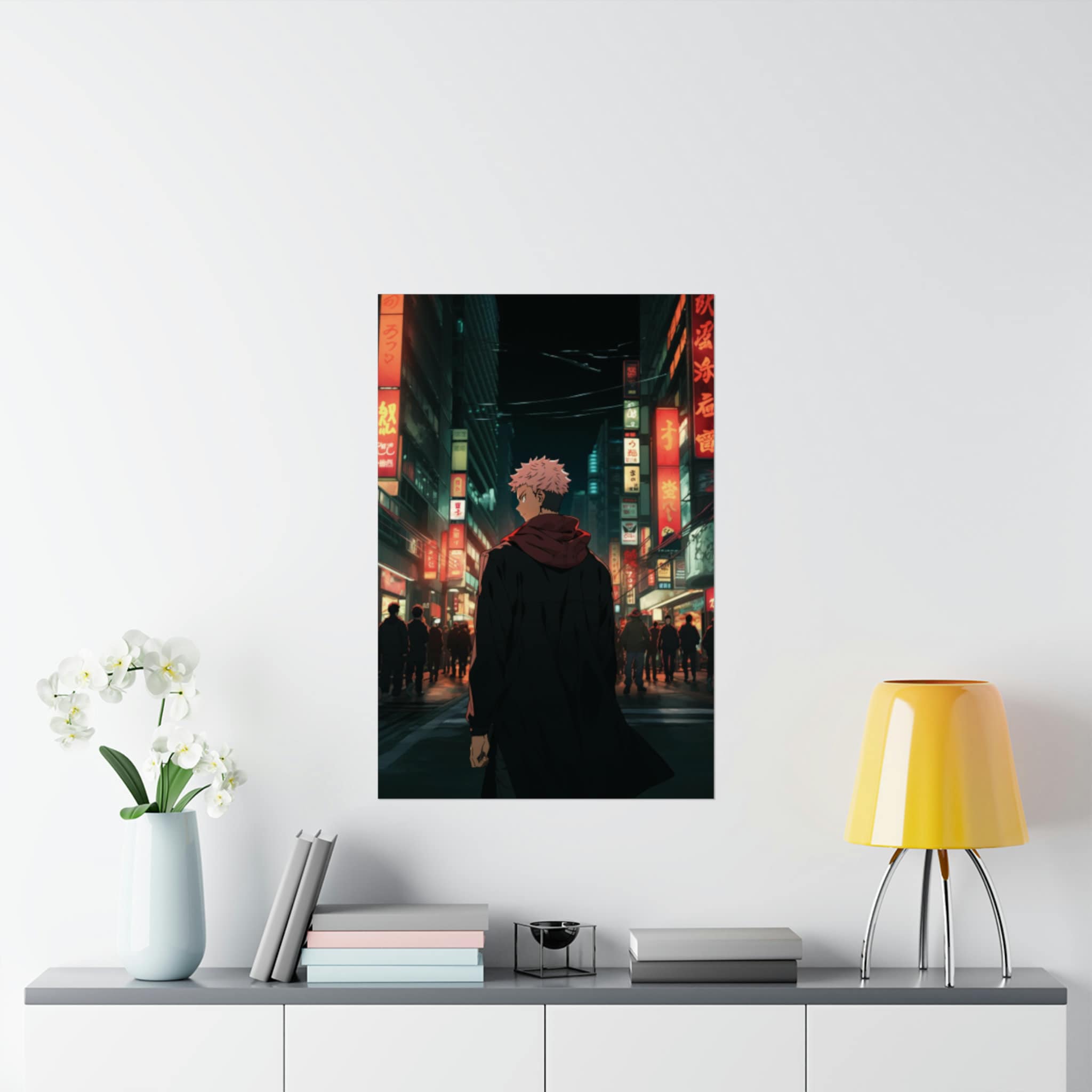 Yuji Itadori Poster Jujutsu Kaisen Anime Wall Art Gift for Anime Fans ...