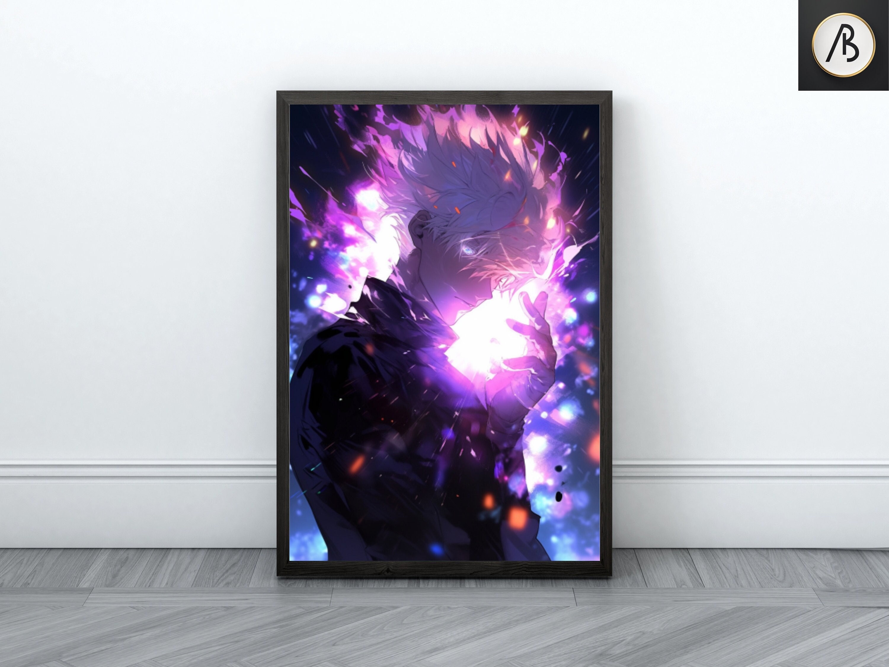 Satoru Gojo Poster Jujutsu Kaisen Wall Art gift for Anime Fans JJK ...
