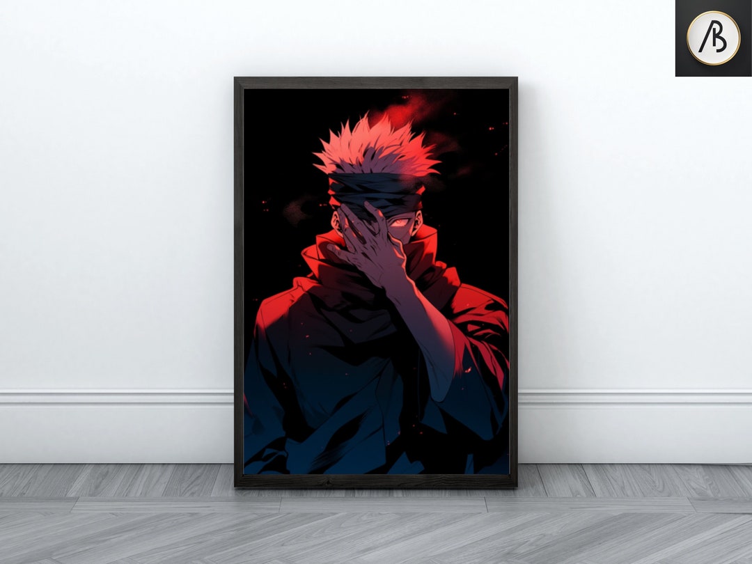 Gojo Satoru Poster Jujutsu Kaisen Anime Wall Art Gift for Anime Fans ...