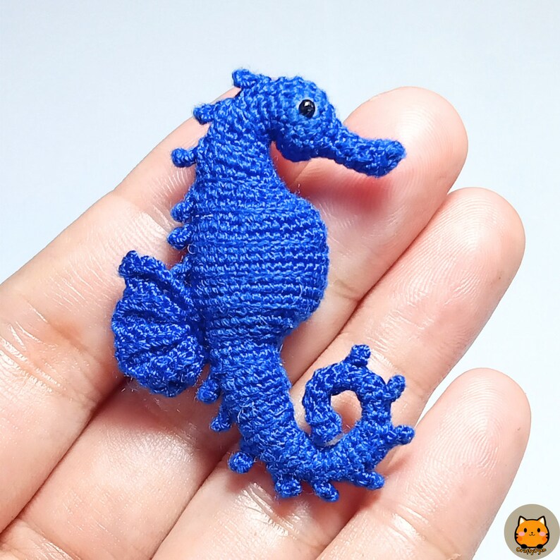 Sea Horse Crochet Pattern | Printable PDF Pattern | Amigurumi Crochet ...
