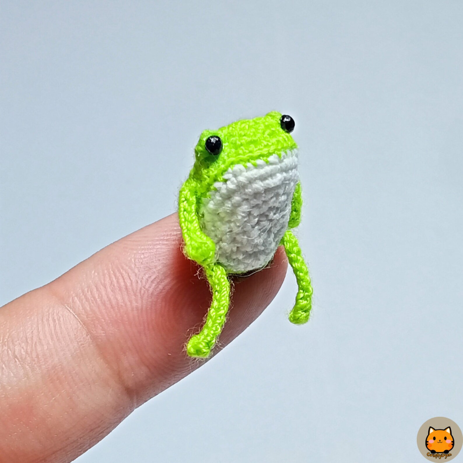 Frog Crochet Pattern Printable PDF Pattern Amigurumi Crochet Pattern - Etsy